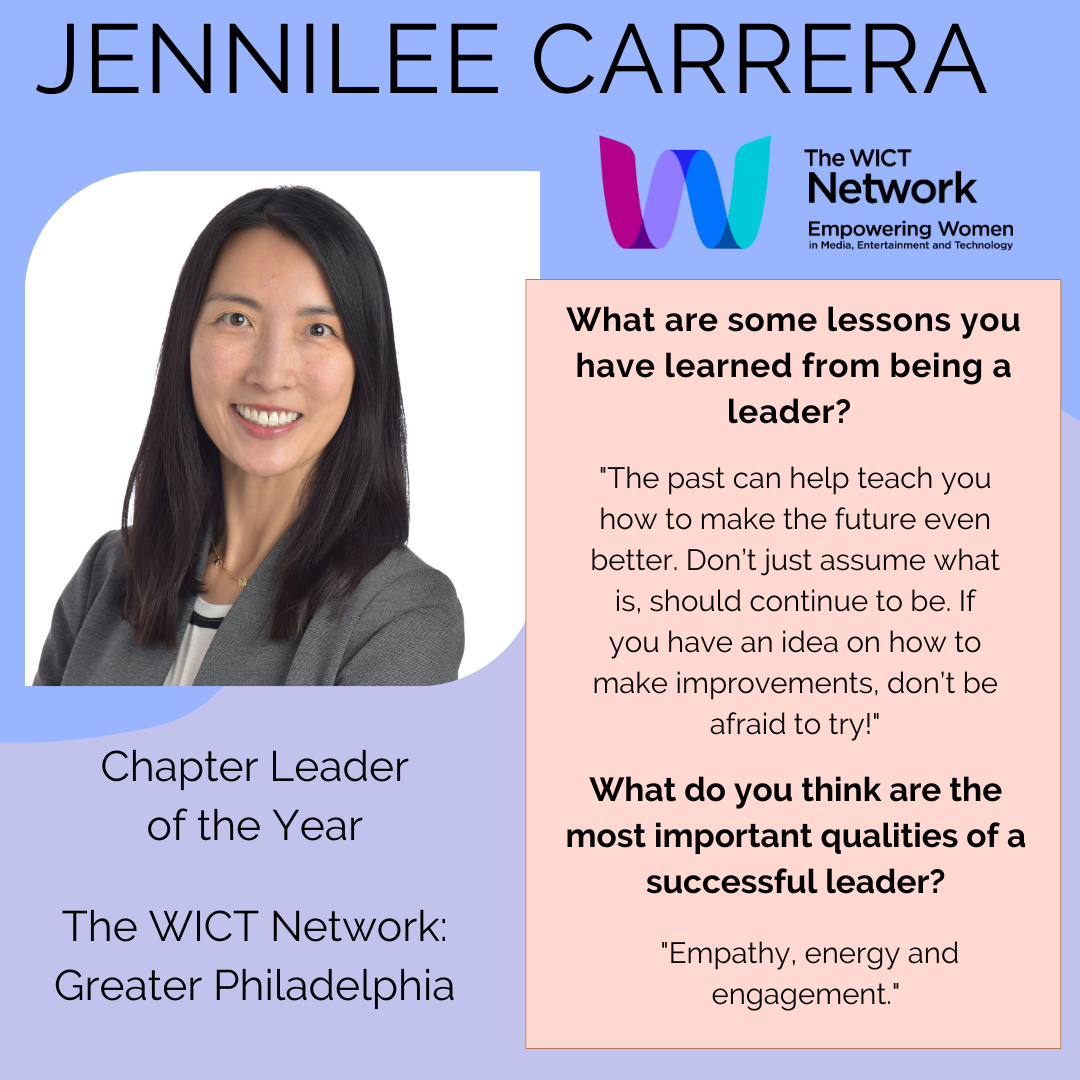 2022 Chapter Leader of the Year Spotlight: Jennilee Carrera – The WICT Network